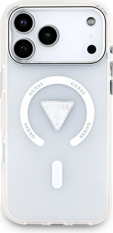 Накладка Guess для iPhone 17 Pro Max ML Gradient Triangle logo Metal ...