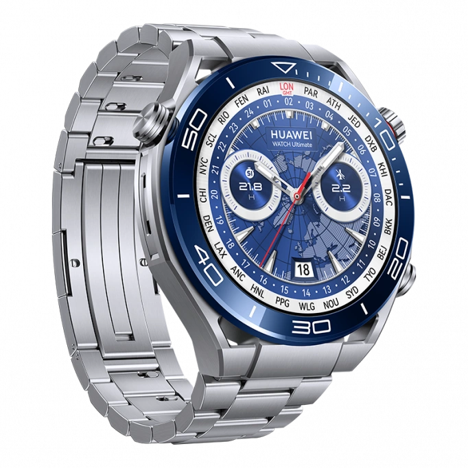 Купить умные часы Huawei Watch Ultimate в цвете Voyage Blue CLB-B19 в ...