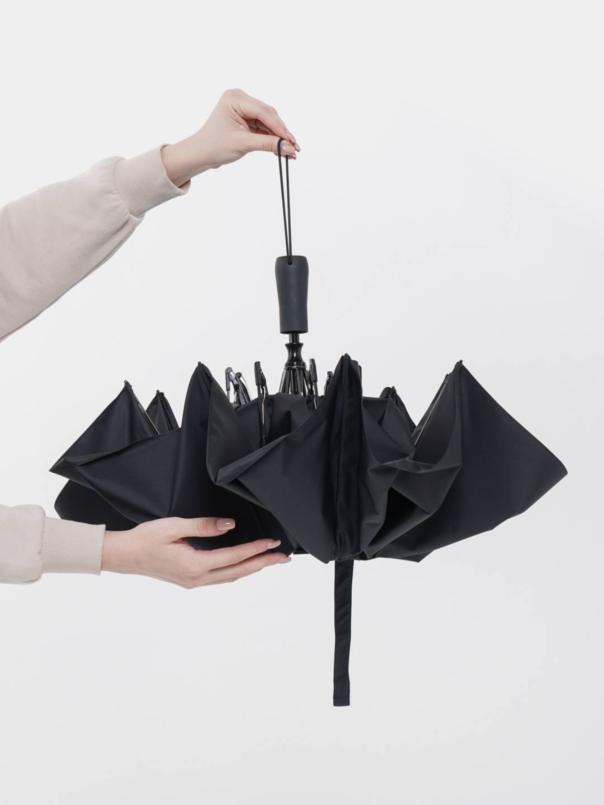 Зонт Everyday Elements Super Wind Resistant Umbrella, Чёрный :: Купить ...